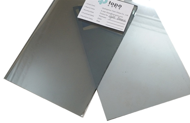 Light Bronze Color Reflective Float Glass