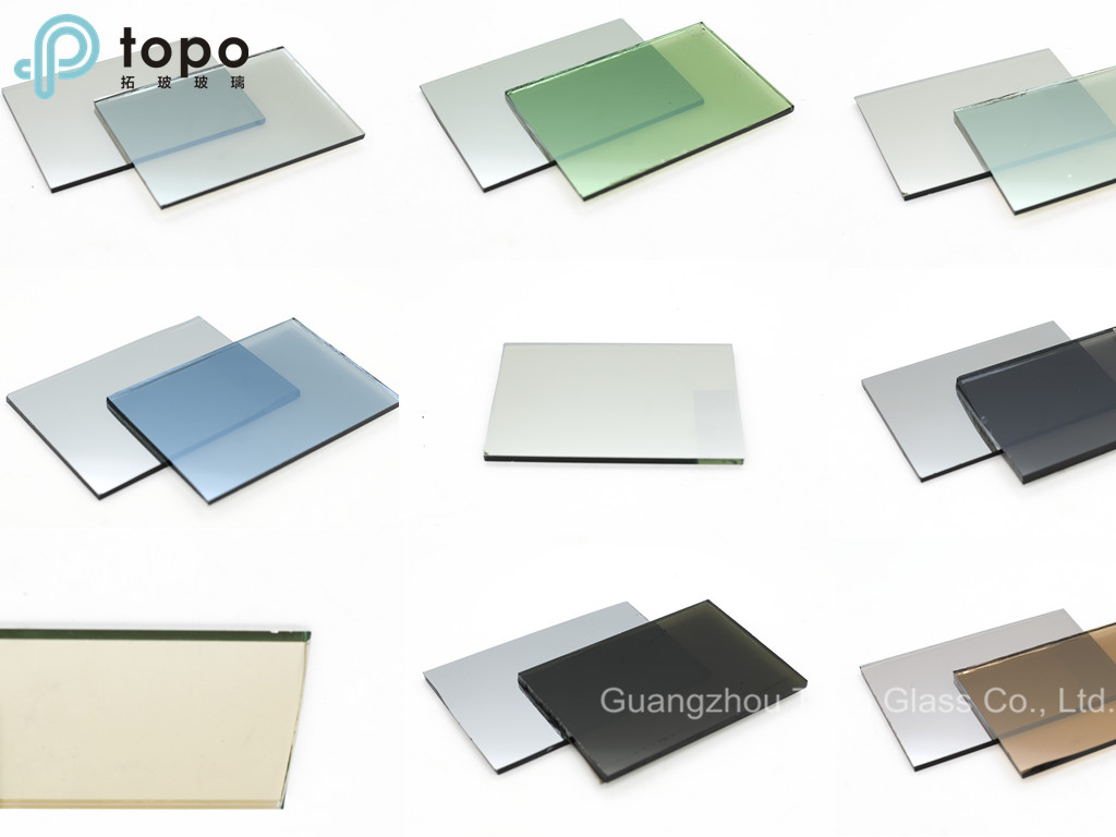 5mm 6mm 8mm 10mm 12mm Coated Reflective Black Glass