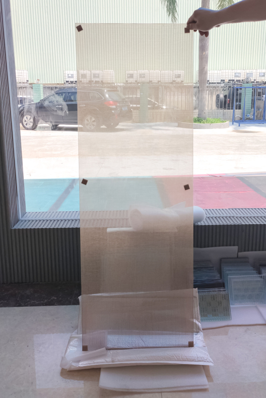 Silk Interlayer Laminated Glass