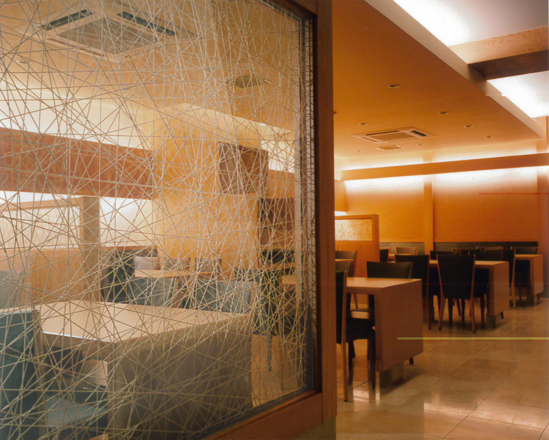 Bamboo Woven Laminated Glass
